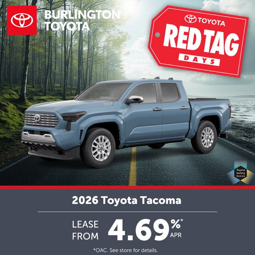 Red Tag Days - Burlington Toyota